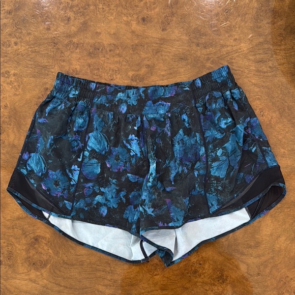 lululemon athletica | Shorts | Lululemon Athletica Black And Blue ...